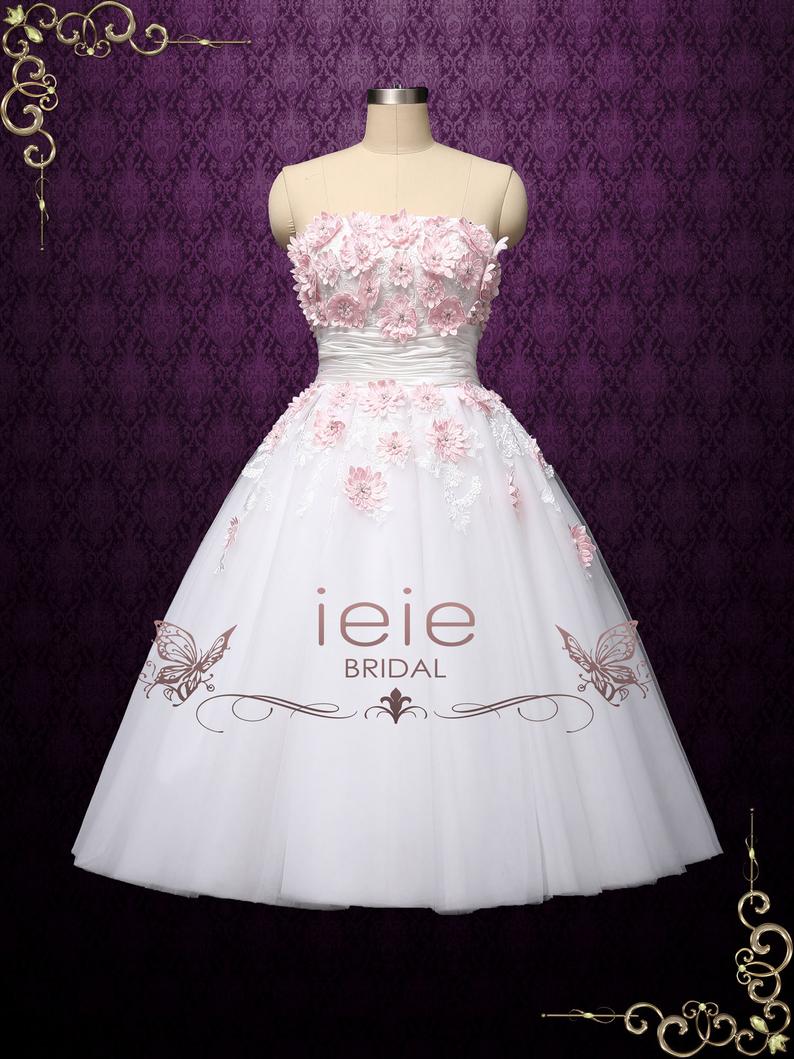 60 Best Tea Length Dresses for Elegant Brides - The Trend Spotter