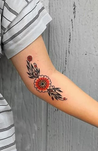 30 Beautiful Flower Tattoos for Women & Meaning - The Trend Spotter