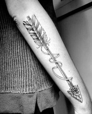 50 Striking Arrow Tattoo Design Ideas & Meaning - The Trend Spotter