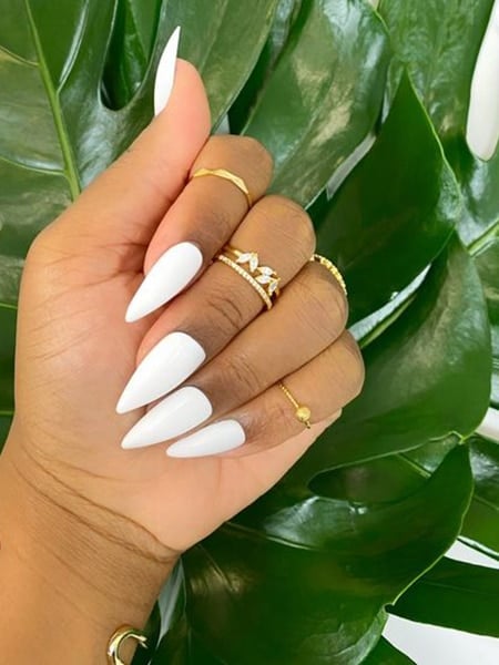 40 Stiletto Nail Designs You Will Love The Trend Spotter
