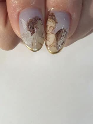 35 Angel Nails Designs For a Whimsical Look (2024) - The Trend Spotter