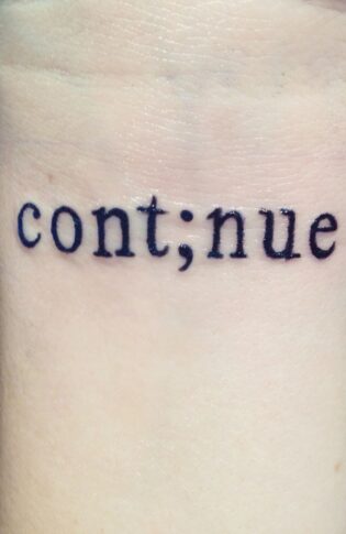 30 Semicolon Tattoo Designs Ideas & Meaning - The Trend Spotter