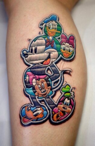 100 Cool Patchwork Tattoo Ideas (2024) - The Trend Spotter